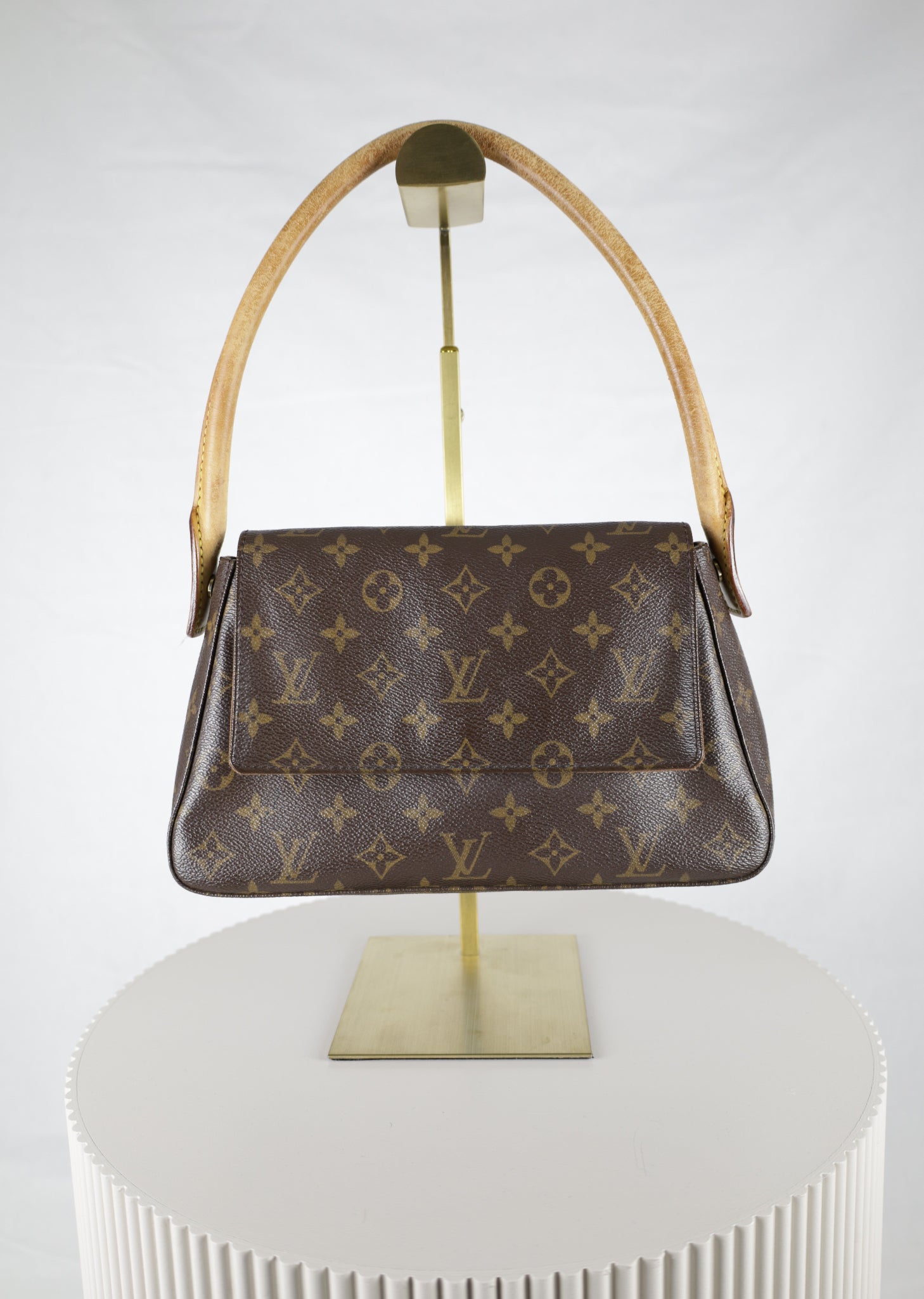 Louis Vuitton Mini Looping Vintage – Monogram Canvas Schoudertas ...